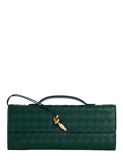 BOTTEGA VENETA Andiamo Leather Clutch